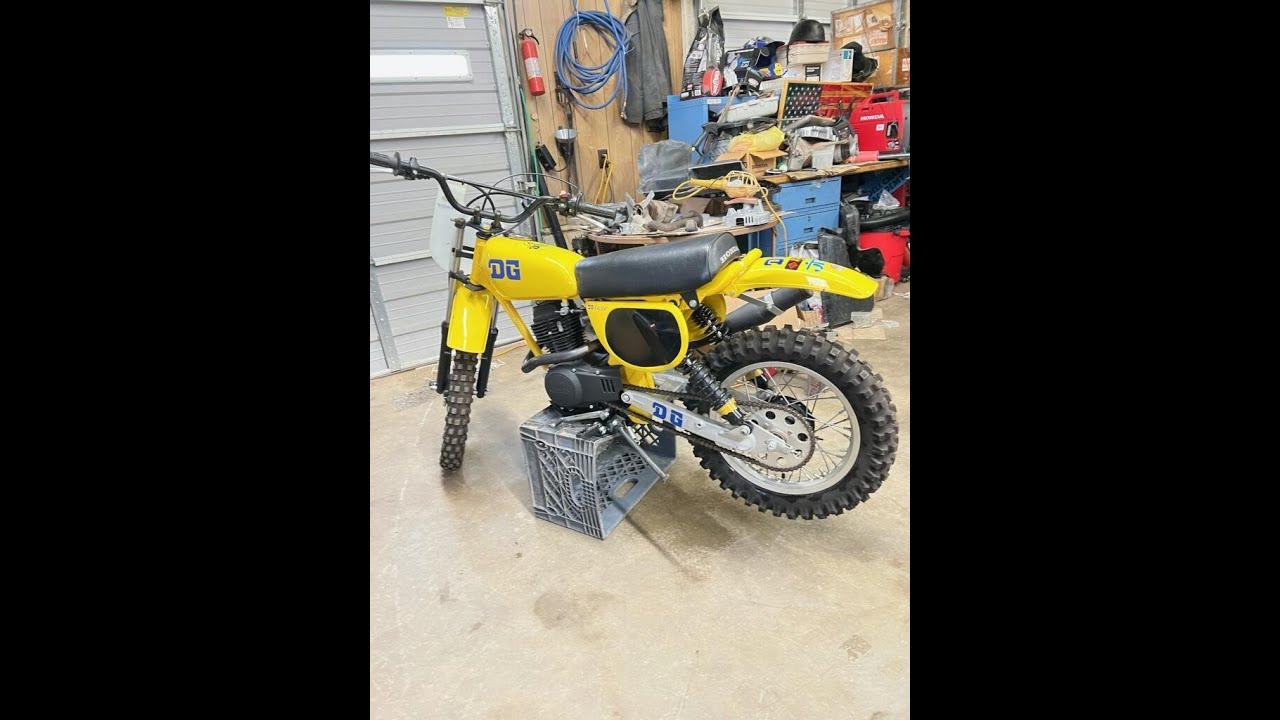 Modified 1978 Honda XR75 - YouTube