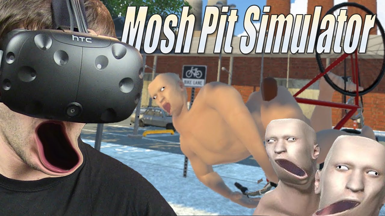 NAJDZIWNIEJSZY SYMULATOR - Mosh Pit Simulator (HTC VIVE VR) - YouTube