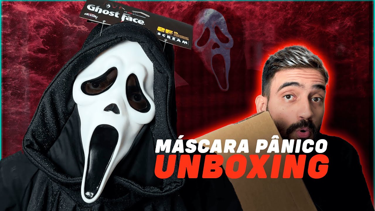 COMPREI A MÁSCARA DO GHOSTFACE RARA VALEU A PENA? - YouTube