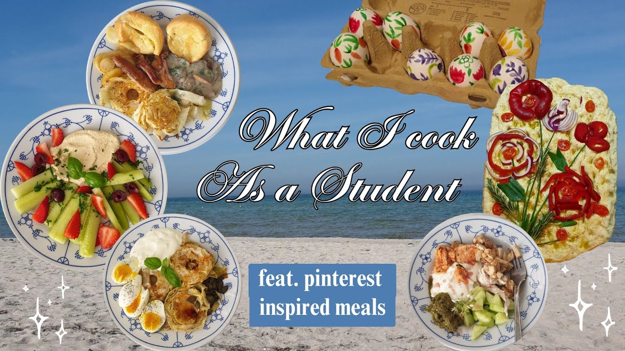 what I cook + bake in a week as a student / pinterest + spring inspired ...