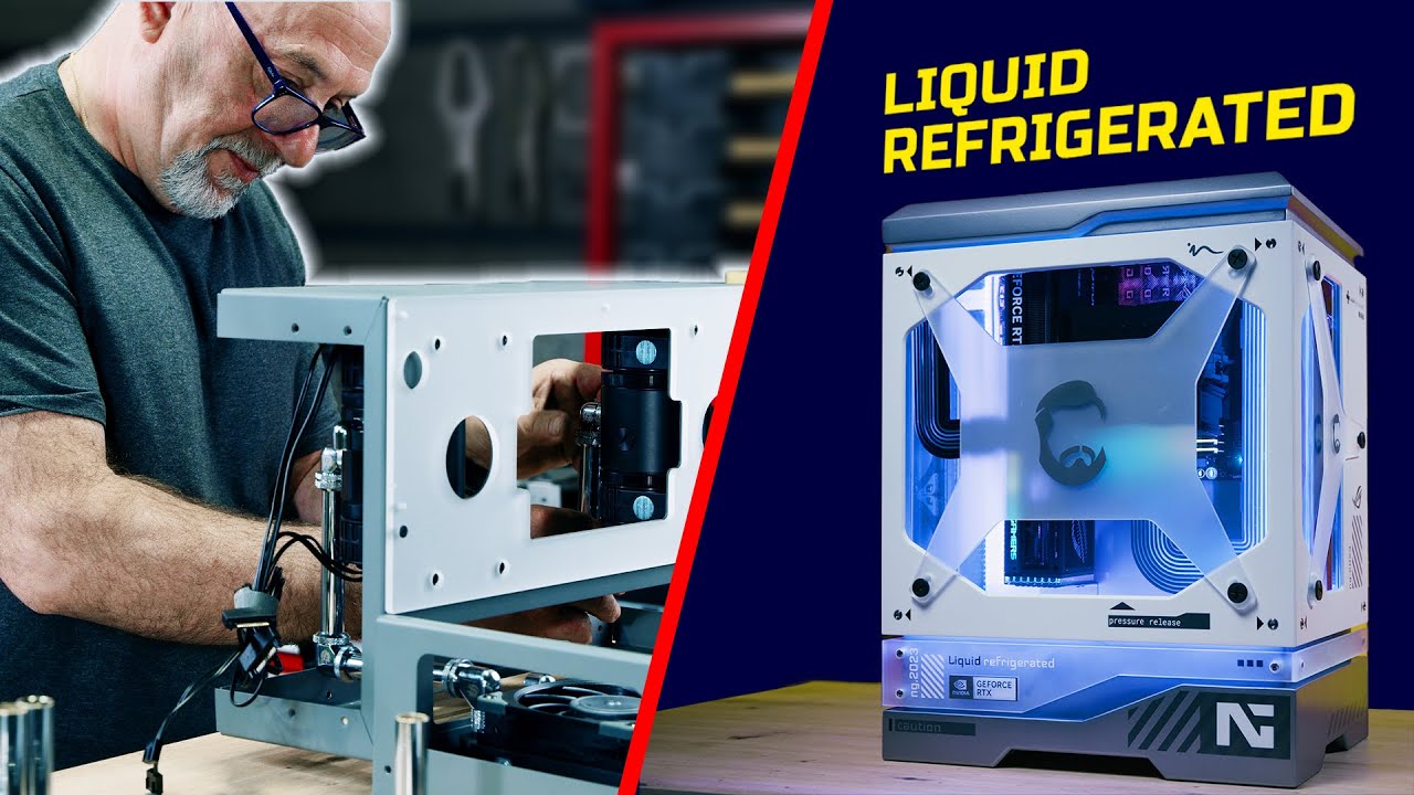 Building a GAMING PC submerged in liquid! - YouTube