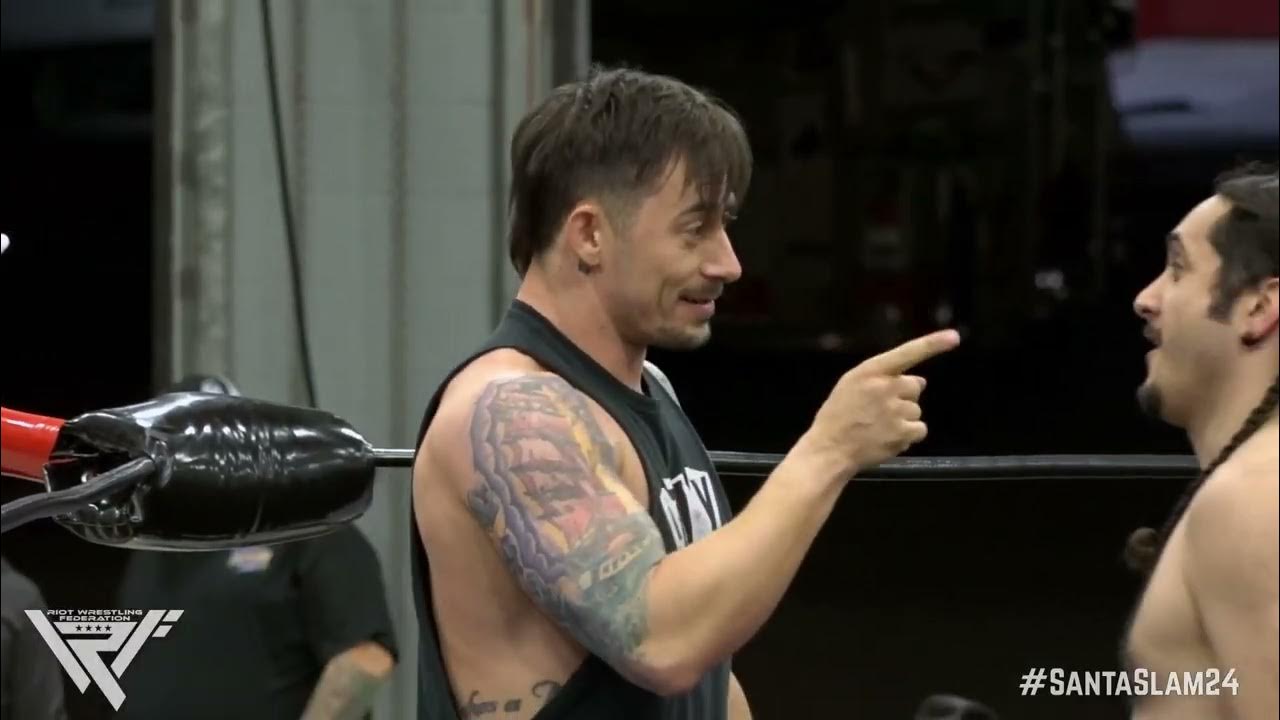 RWF: Santa Slam 2024 - 06: Izzy James Surprises The Hollywood Dreamers! - YouTube