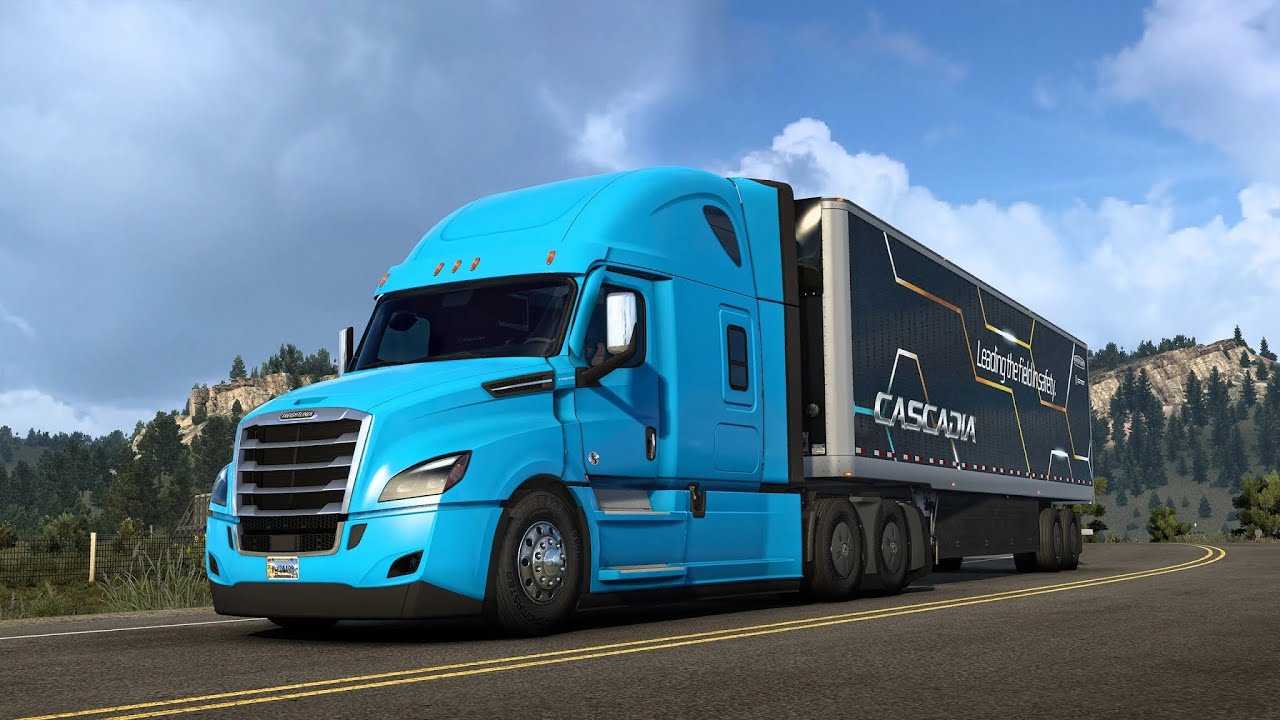Freightliner Cascadia Delivery - Silent Trucking | American Truck Sim ...