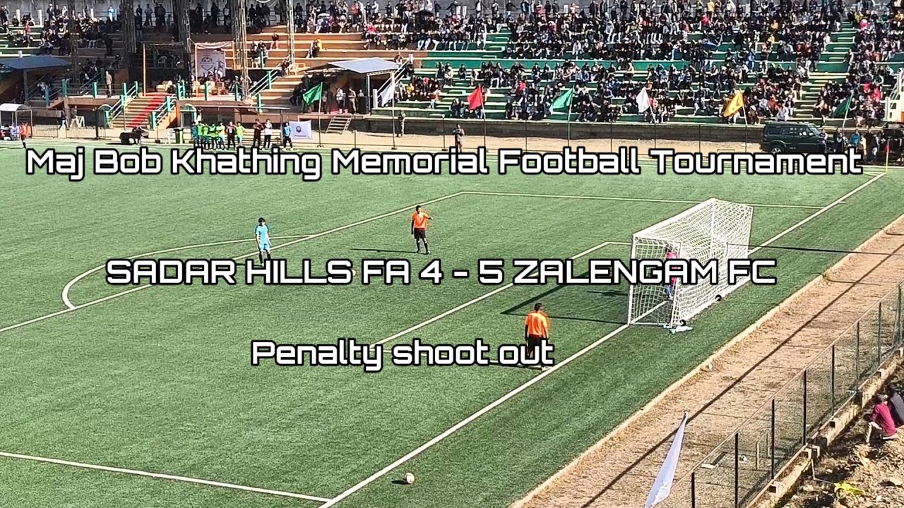 Maj. Bob Khating Memorial Football Tournament Senapati..Final, SADAR ...
