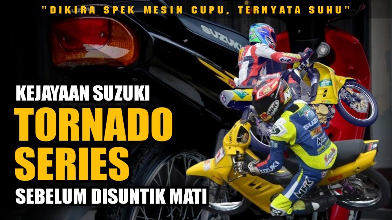 SUZUKI TORNADO : SI "CUPU" YANG BIKIN F1ZR MELONGO - YouTube