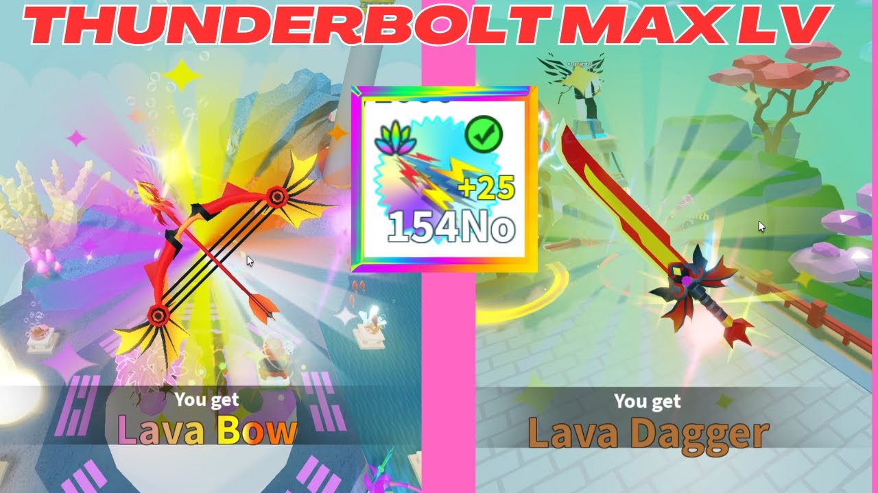 Weapon Fighting Simulator Thunderbolt Max LV, Holo Shiny +++, Kết Quả ...
