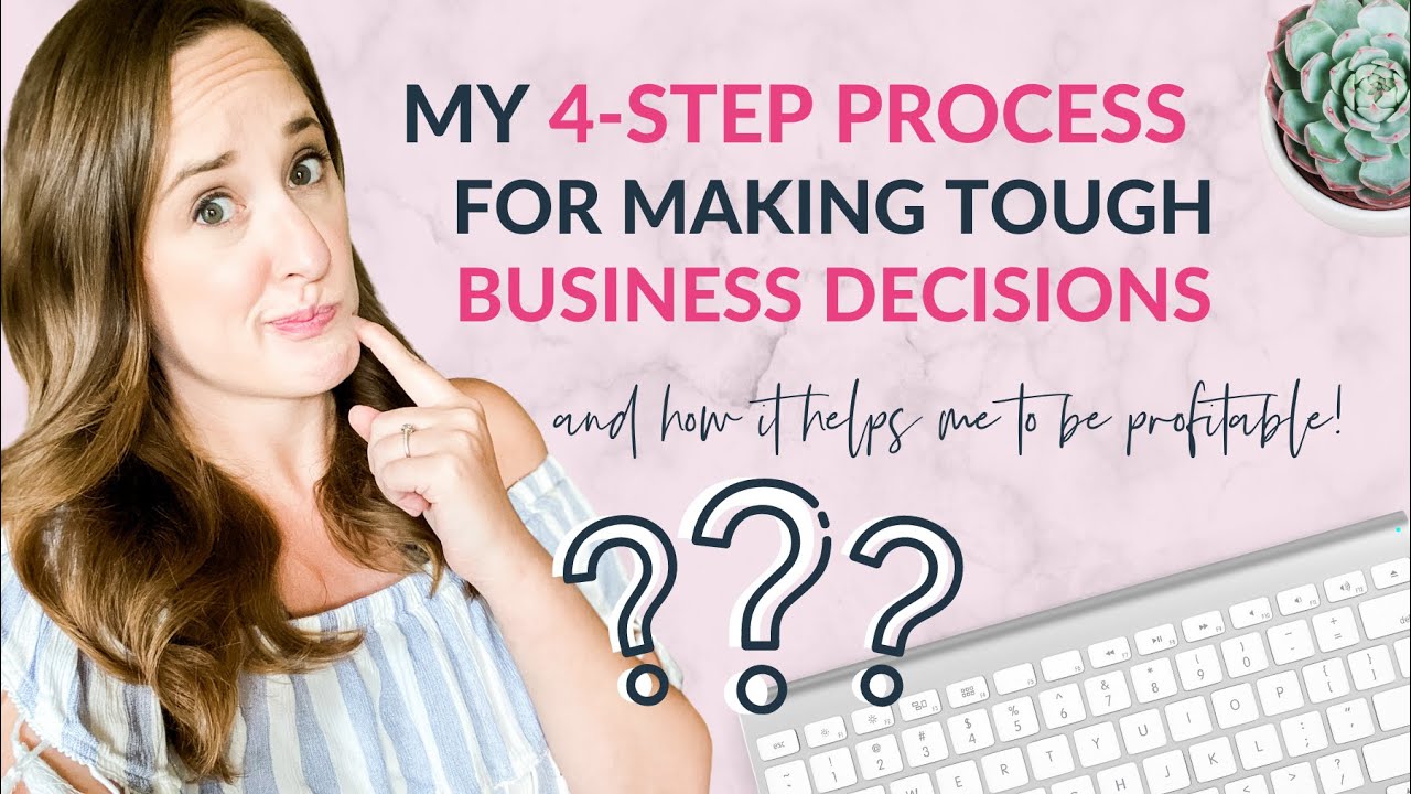 How to Make Tough Business Decisions [Virtual Assistant Training] - YouTube