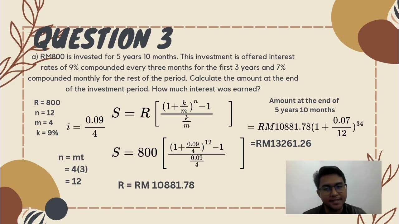 GROUP ASSIGMENT MAT112(COMPOUND INTEREST AND ANNUITY) - YouTube