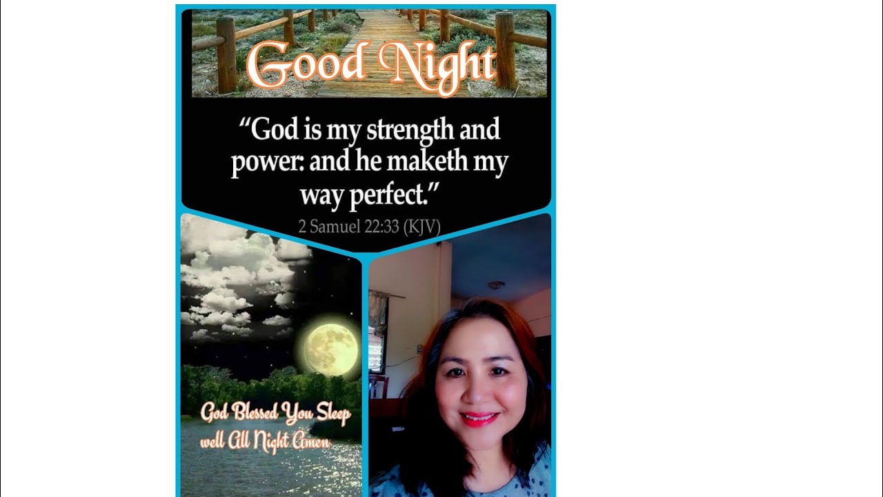 Good Night Dod Blessed You Sleep well All Night Amen. - YouTube