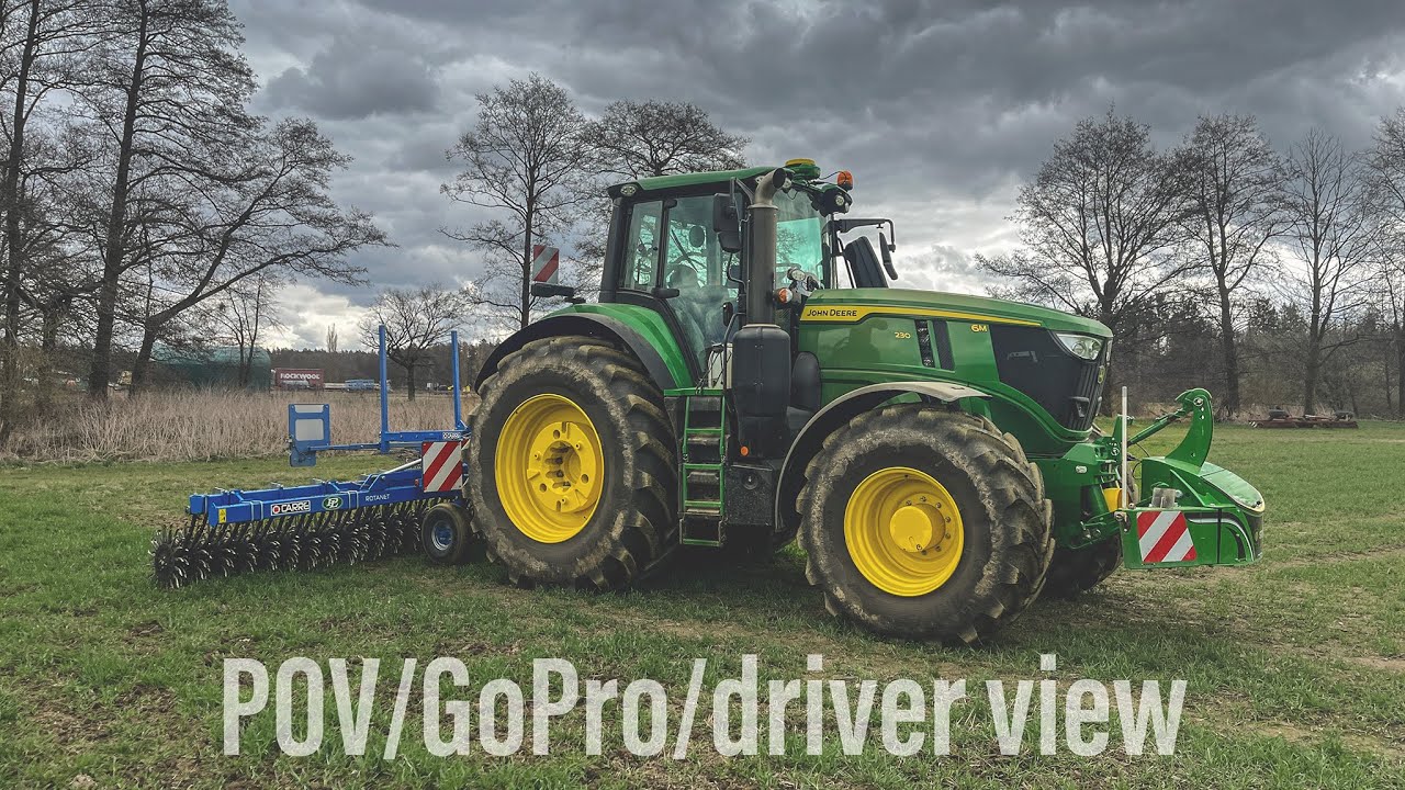 POV/GoPro/driver view - testování rotační plečky Carre Rotanet 6m s ...