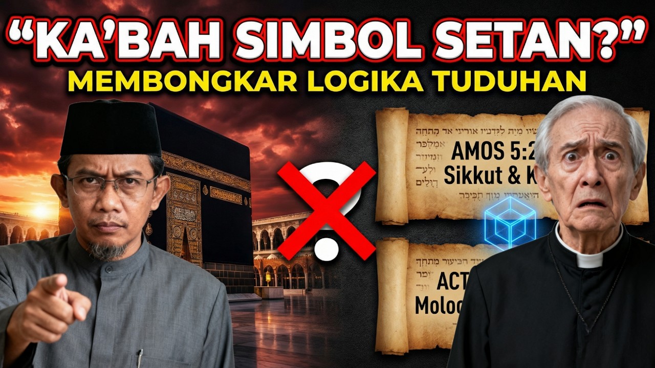 Ka’bah Simbol Set4n⁉️ Membongkar Logika di Balik Tuduhan Kubus Hitam‼️ ...