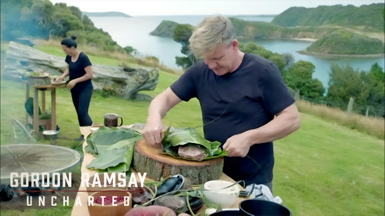 Gordon Learns the Art of Pit Cooking | Gordon Ramsay: Uncharted - YouTube
