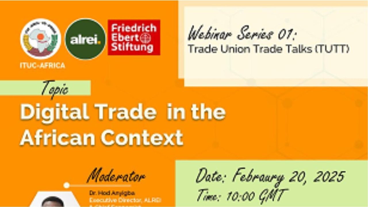 Digital Trade in the African context - YouTube