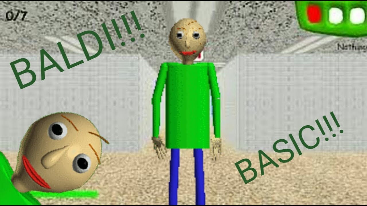 BALDI'S BASICS #1: GẶP PHẢI THẦY GIÁO THÂN THIỆN NHẤT HỆ MẶT TRỜI - YouTube