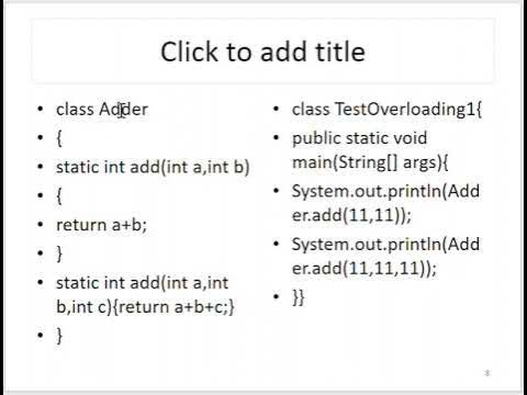 Java Programming Unit - 2 - YouTube