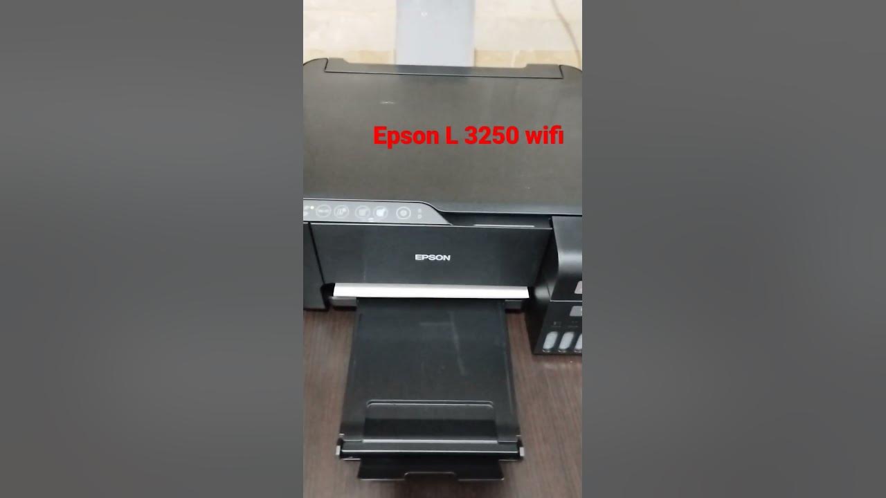 EPSON L3250 prueba B&N - YouTube