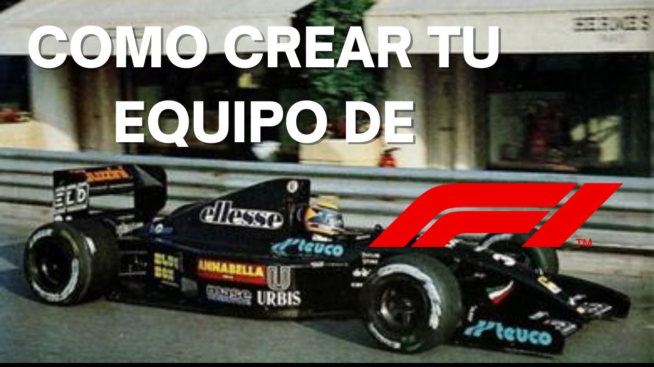 COMO CREAR TU PROPIO EQUIPO DE F1 (100% NO FAKE) - YouTube