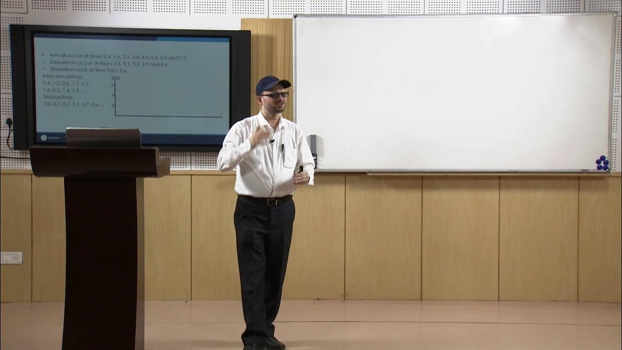 Lecture 14 - Simulation of a single server queueing system - YouTube
