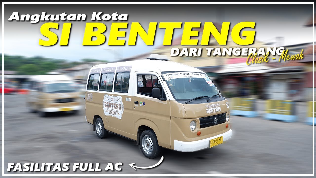 Angkot Si Benteng, Angkot classic tapi mewah dari Kota Tangerang | Trip ...