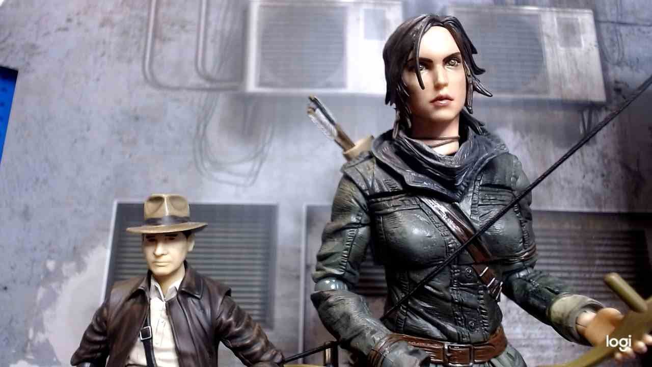 INDIANA JONES FIGMA & LARA CROFT PLAY ARTS FIGURE UNBOXING! - YouTube