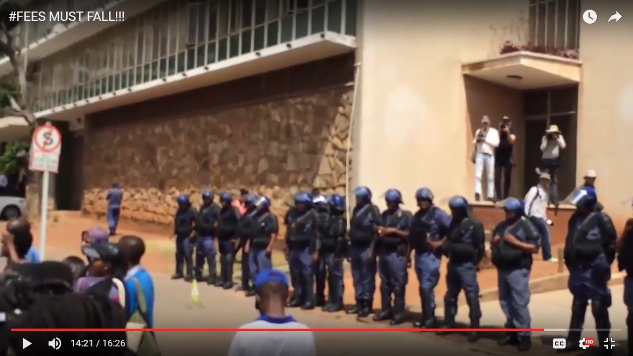 #FEES MUST FALL!!! Fallists SA - YouTube