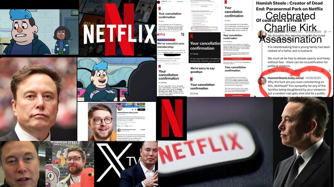 Elon Musk cancela Netflix escena trans programa niños, director Hamish ...
