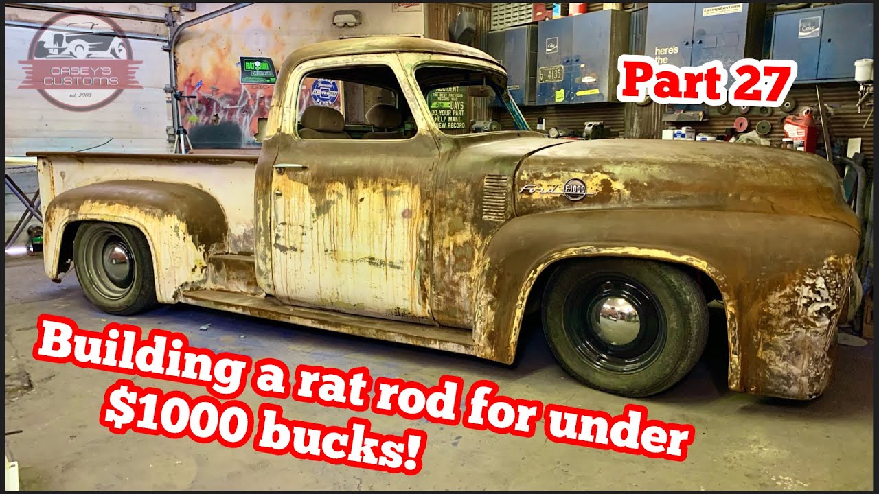 BUILDING A HOT ROD FOR UNDER $1000 DOLLARS! PART 27! HOW TO BUILD A RAT ...
