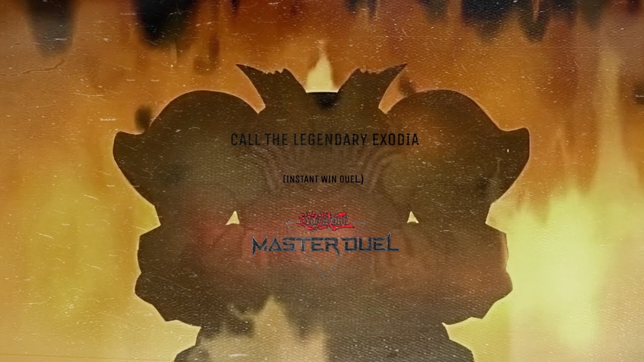 CALL THE LEGENDARY EXODIA| Yu Gi Oh Master Duel| Fun Deck - YouTube