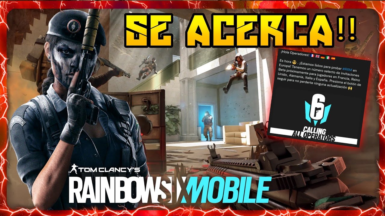 RAINBOW SIX SIEGE MOBILE ANUNCIA SU LANZAMIENTO PARA EUROPA + NUEVAS ...