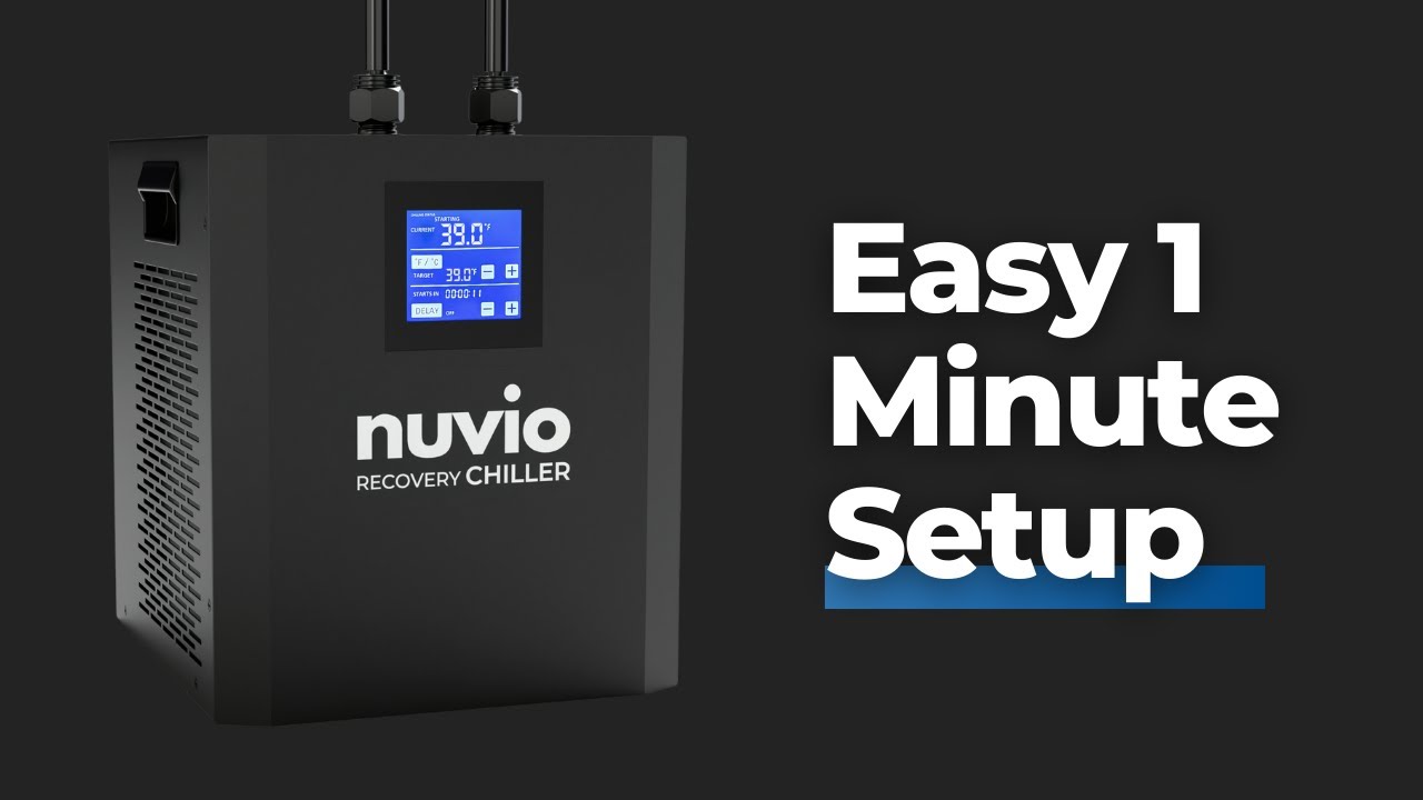 How To Set Up The Nuvio Recovery Chiller - YouTube