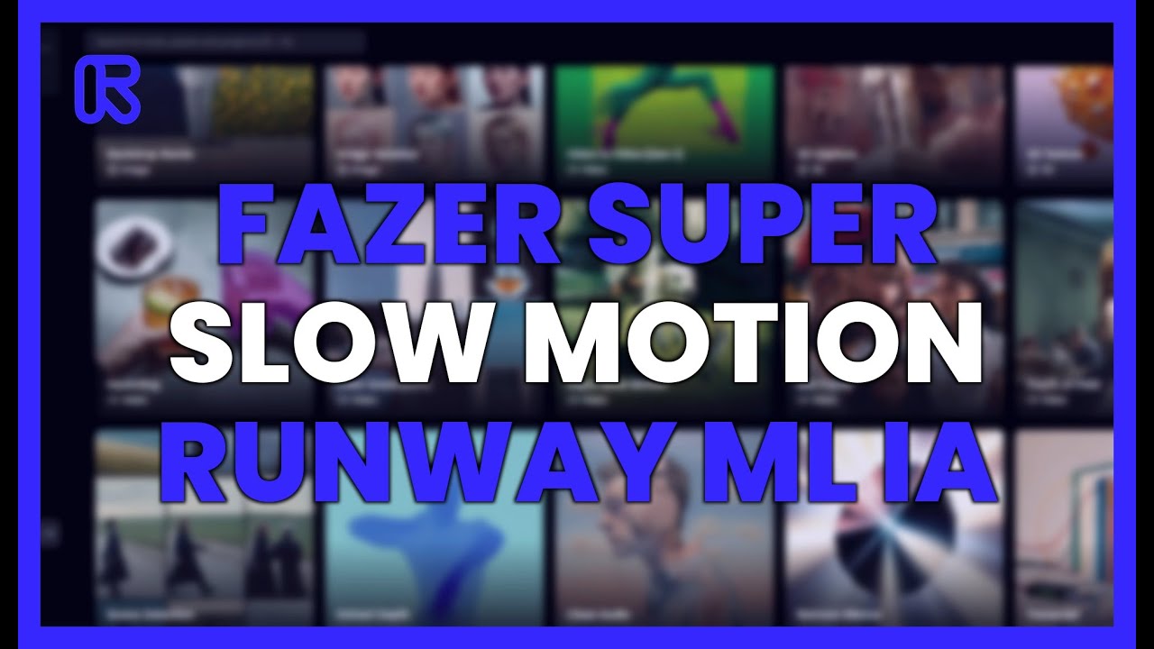 COMO FAZER SUPER SLOW MOTION em RUNWAY ML com IA - YouTube