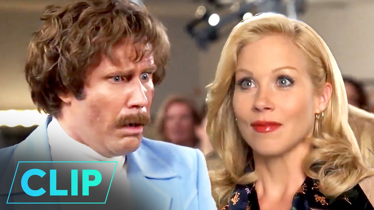 Anchorman (2004) | Veronica Does the News Solo | Will Ferrell, Christina Applegate - YouTube