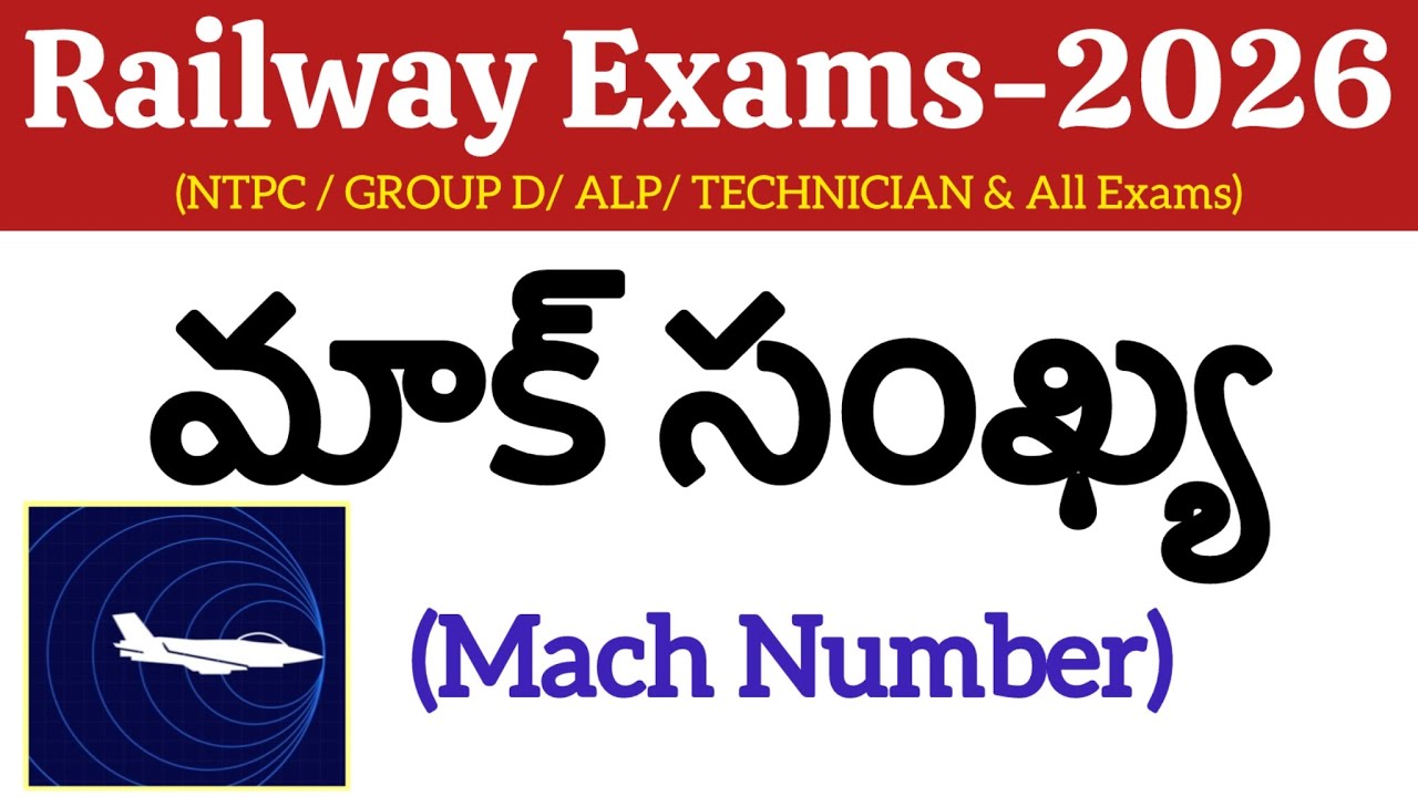 What is Mach Number/Sound Class in Physics/Physics Classes for Railway ...