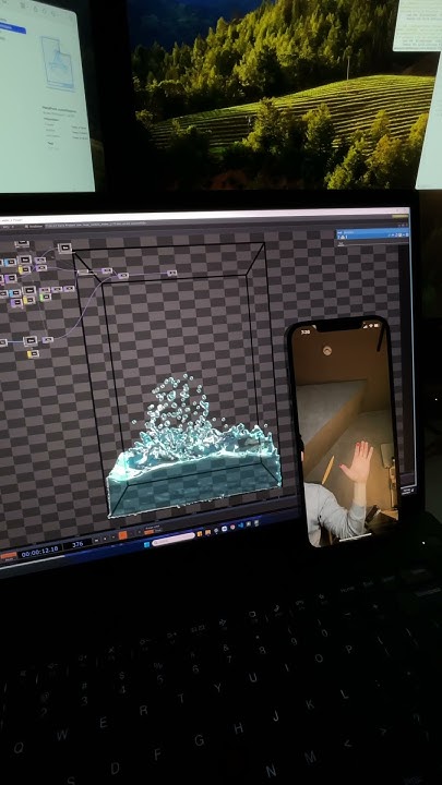 Real-time Wave with TouchDesigner and iPhone - YouTube