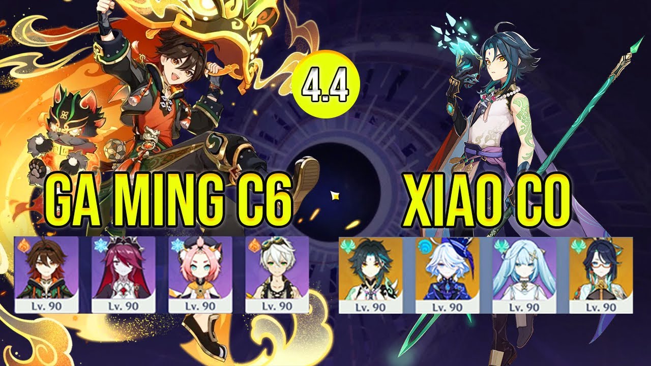 Gaming C6 & Xiao C0 Spiral abyss floor 12 genshin impact - YouTube