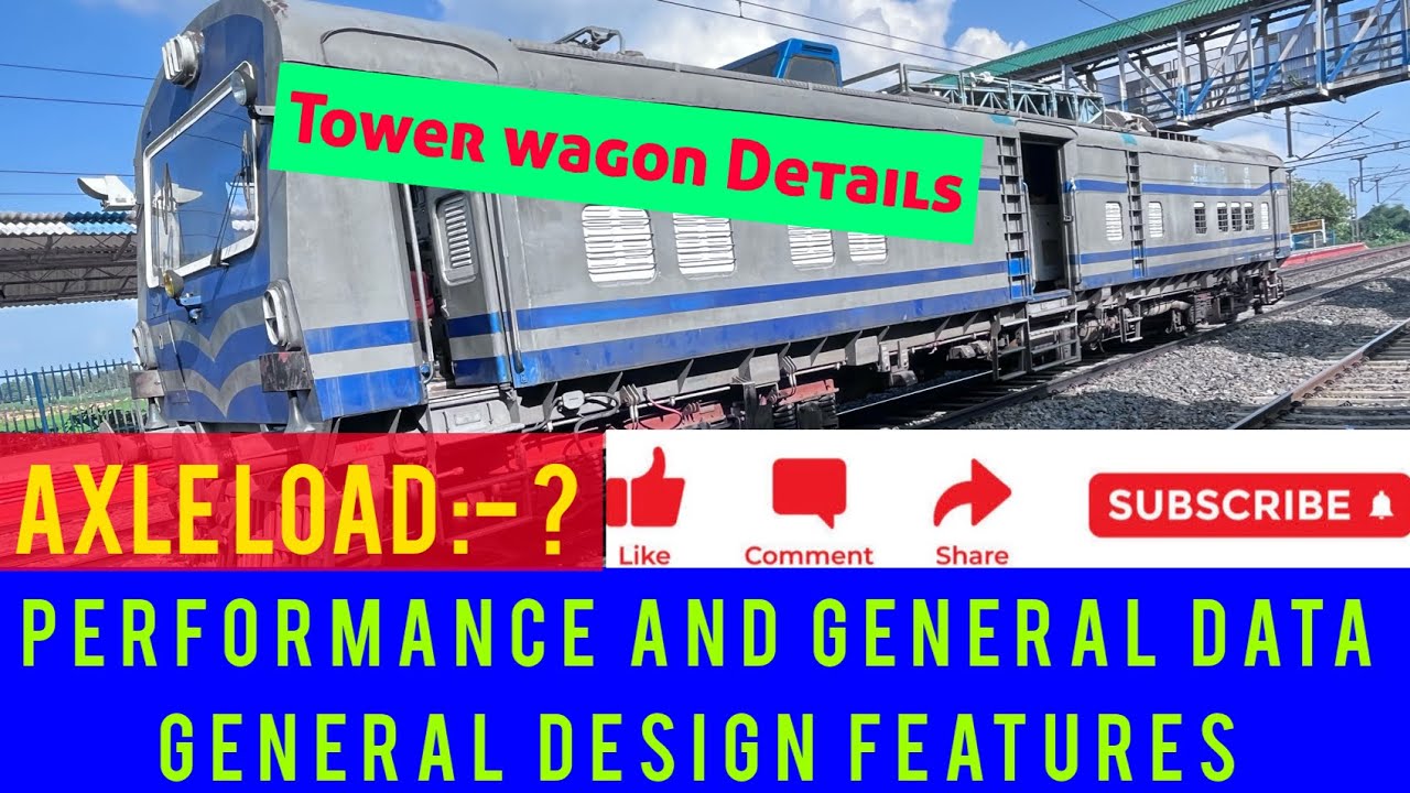Tower wagon details || Tower car details video 2023 || OHE Tower Car ...