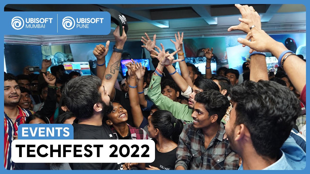 Ubisoft Mumbai and Ubisoft Pune at Techfest 2022 - YouTube