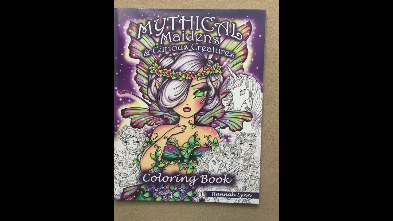 Mythical Maidens & Curious Creatures - Hannah Lynn flip through - YouTube
