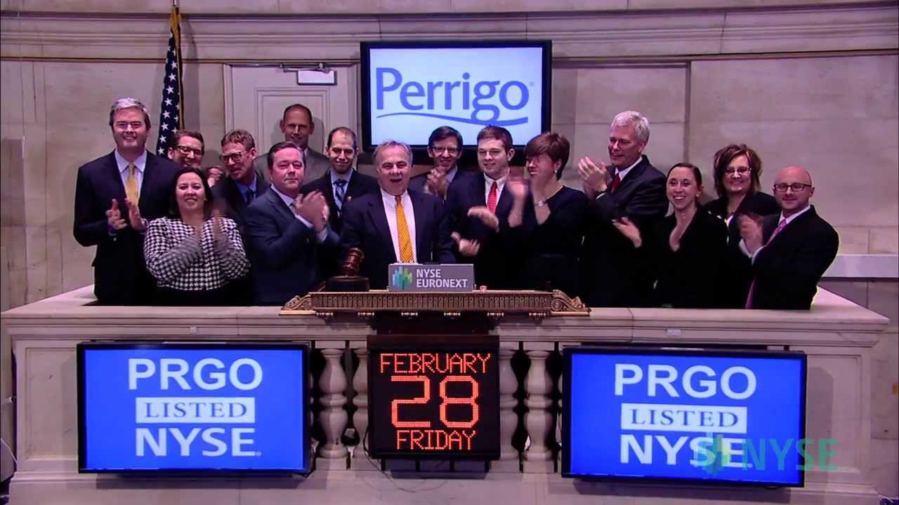 Perrigo Company plc Visits the NYSE - YouTube