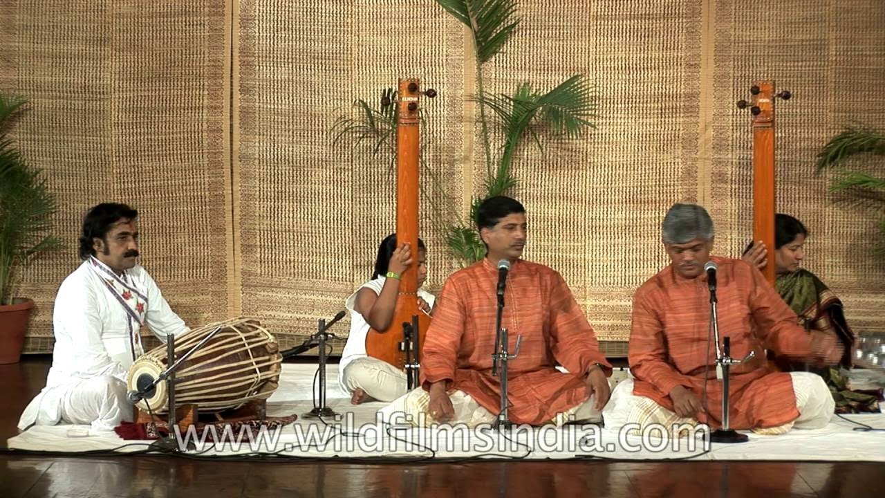 Dhrupad recital by Gundecha brothers of India - YouTube