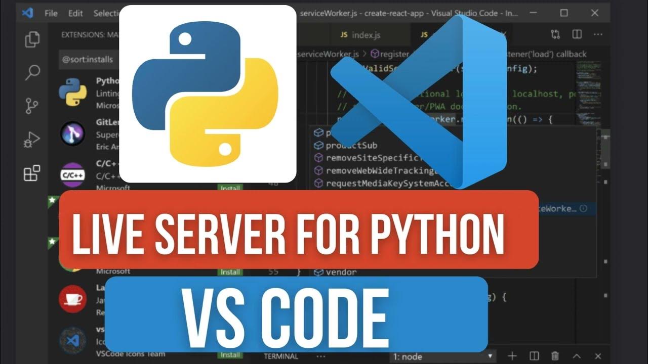 How to Install Live Server for Python in VS Code | Run Python Web Apps ...
