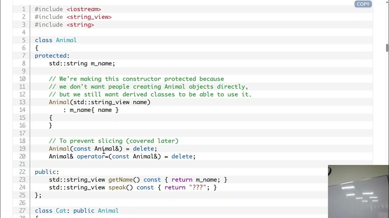 OOP L17 Pointers & References to Base Class, Virtual Functions, and Polymorphism - YouTube