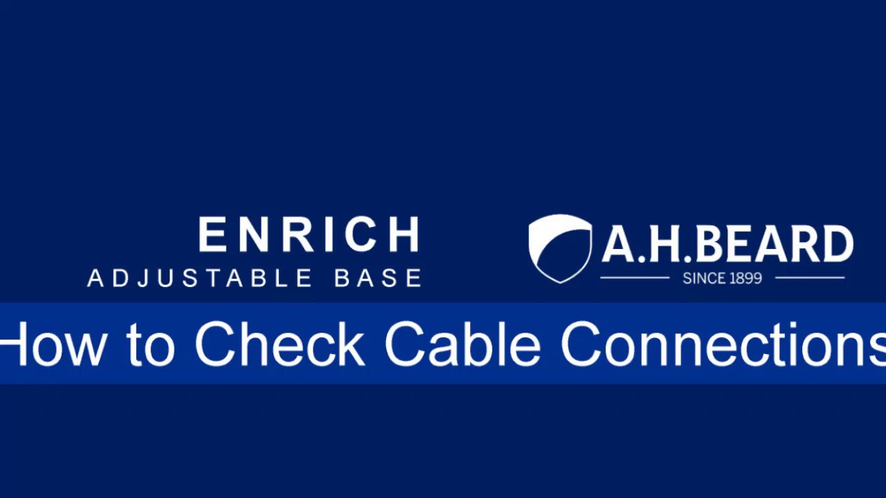 Enrich Adjustable Base How To Check Cable Connections YouTube enrich-adjustable-base-how-to-check-cable-connections-youtube