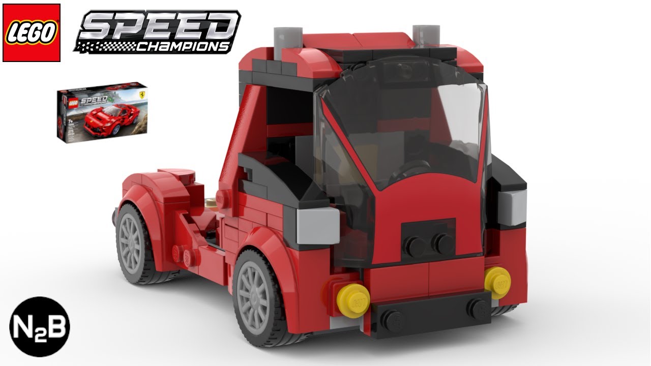 Lego 76895 Alternative Build 2 tutorial - Truck - YouTube