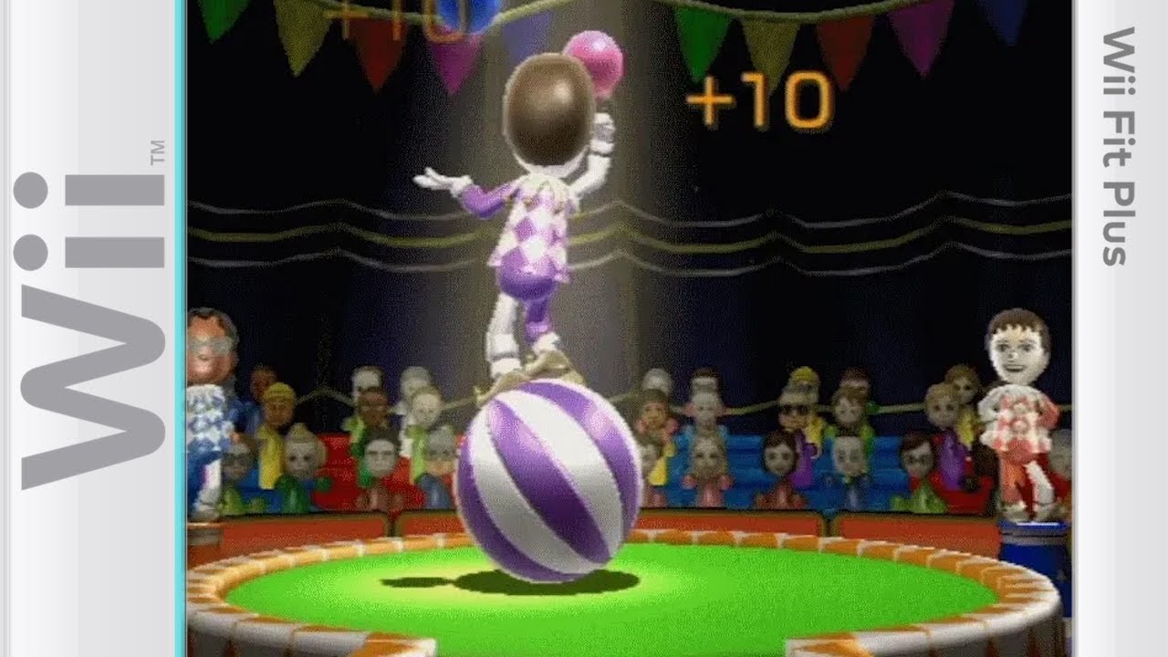 Wii Fit Plus - Wii - Training Plus 11: Big Top Juggling - YouTube