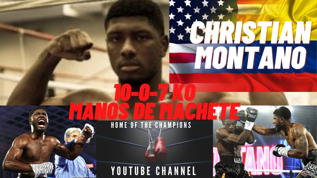 Interview with next boxing superstar Christian Montano - YouTube