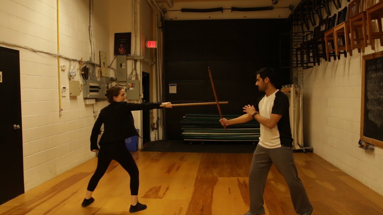 Canne and Bartitsu Fight Choreography - YouTube