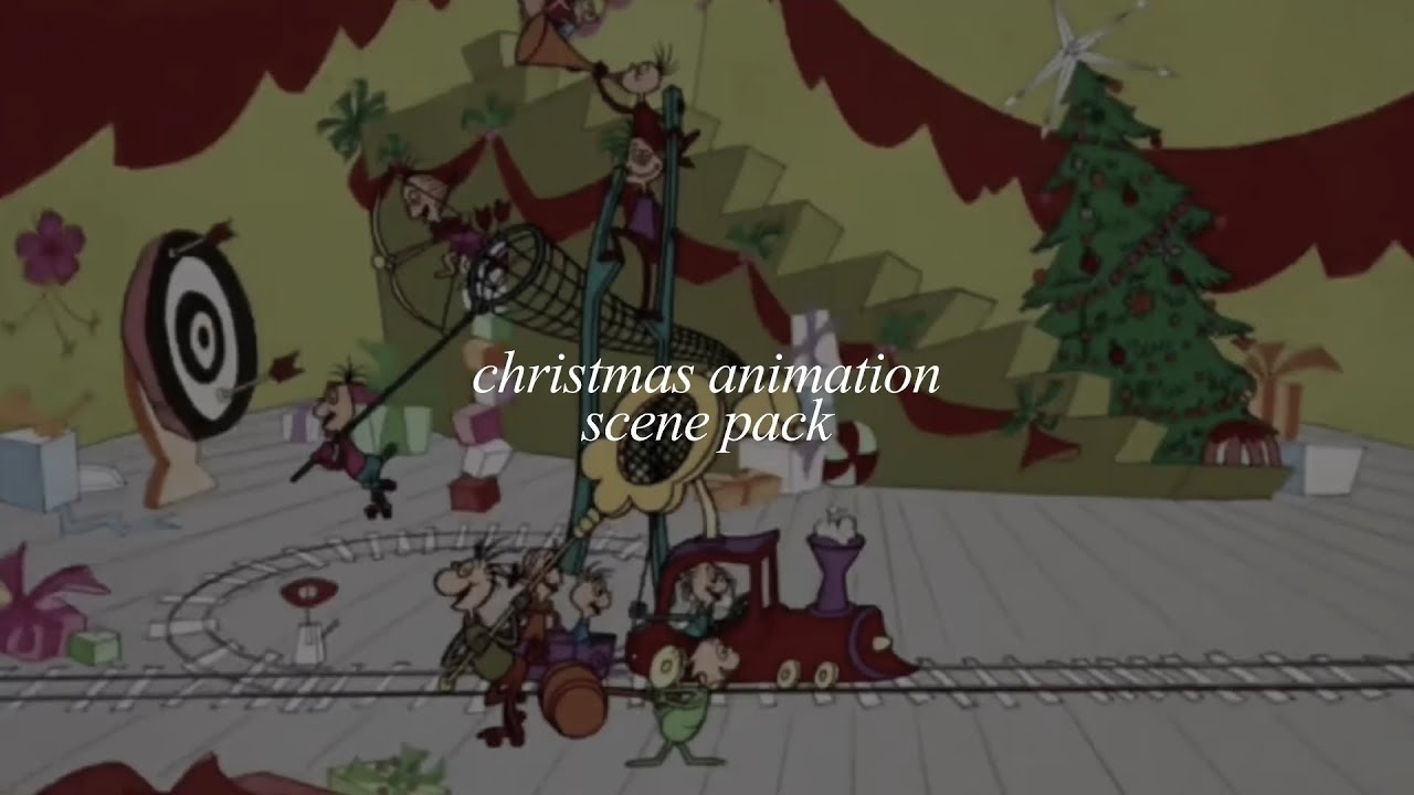 christmas animation scene pack - YouTube