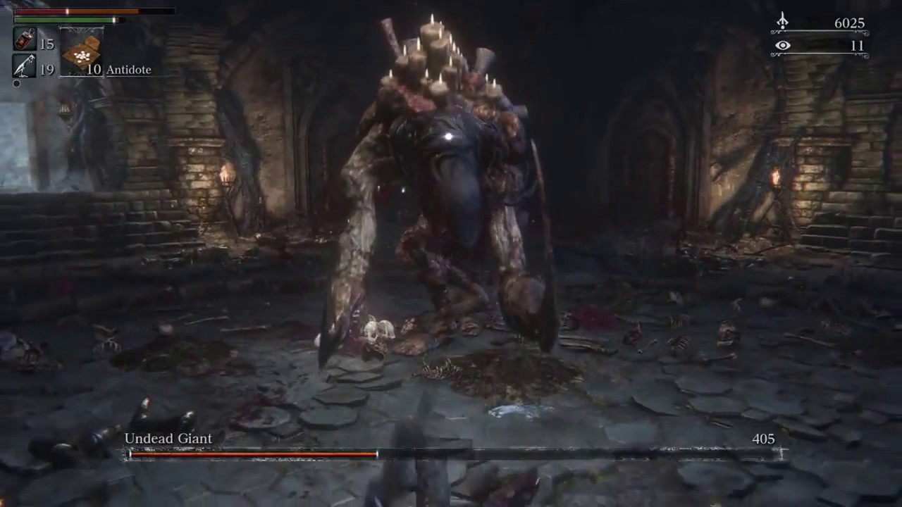 Bloodborne - Undead Giant - YouTube