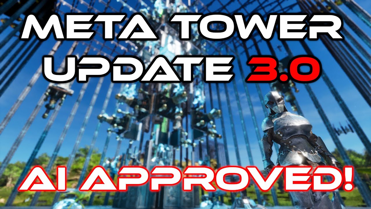 ark meta turret tower update 2025 -ASA - YouTube